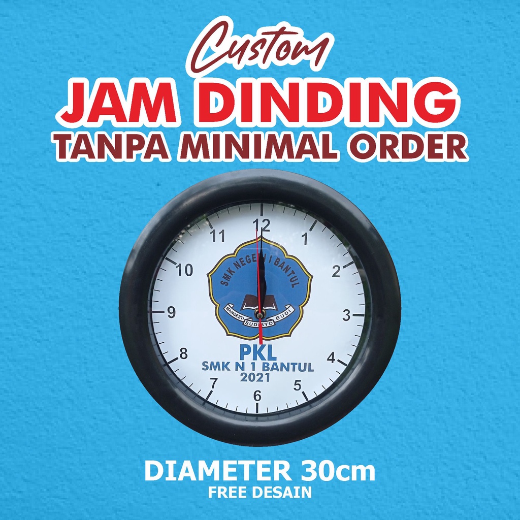 Jual JAM DINDING CUSTOM | Shopee Indonesia
