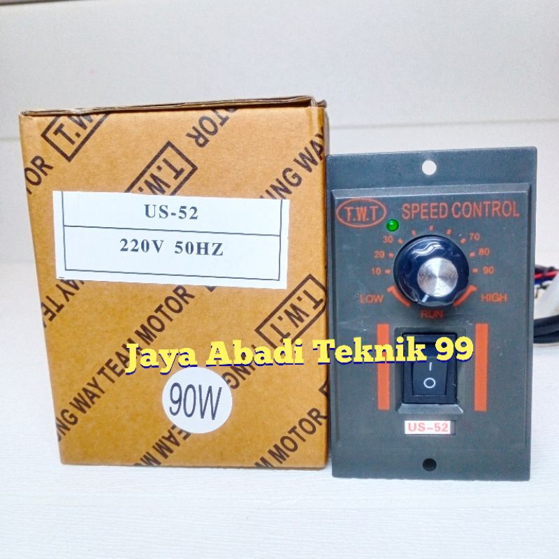 Jual Speed Control unit us 52 220V gear motor 90W variable controller | Shopee Indonesia