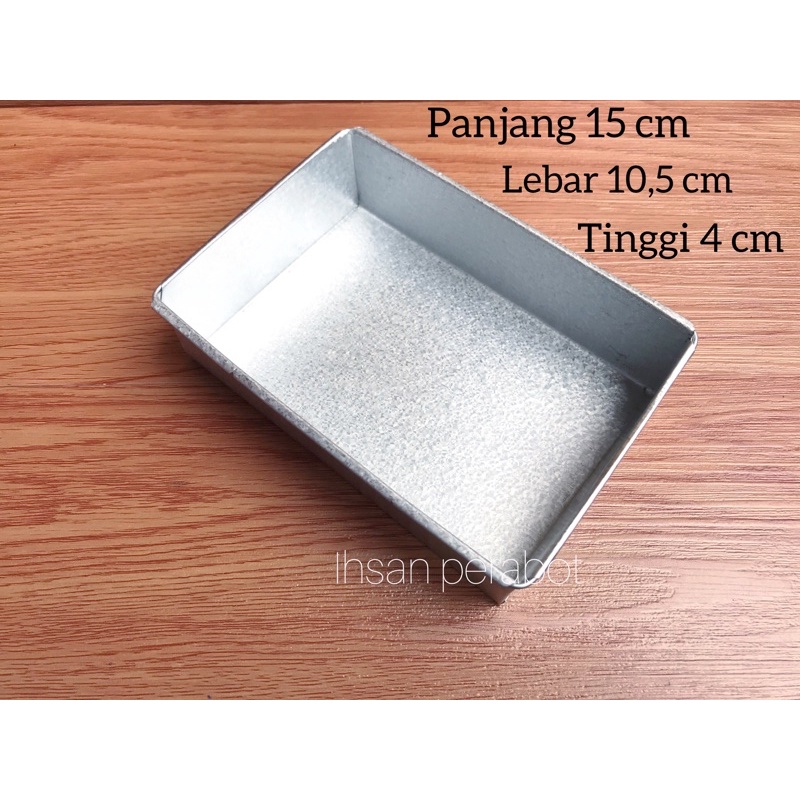 Jual Loyang brownies kecil 15x10x4 / loyang kue | Shopee Indonesia