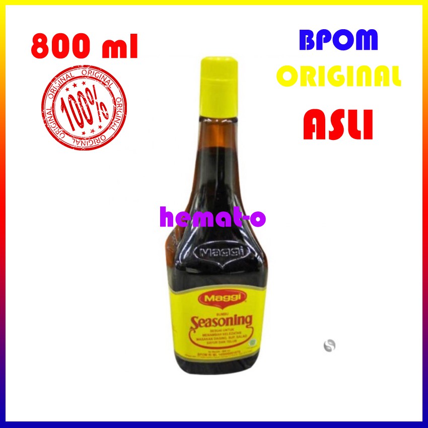 Jual MAGGI Seasoning 800 ml maggi cair bumbu masak cair penyedap rasa ...