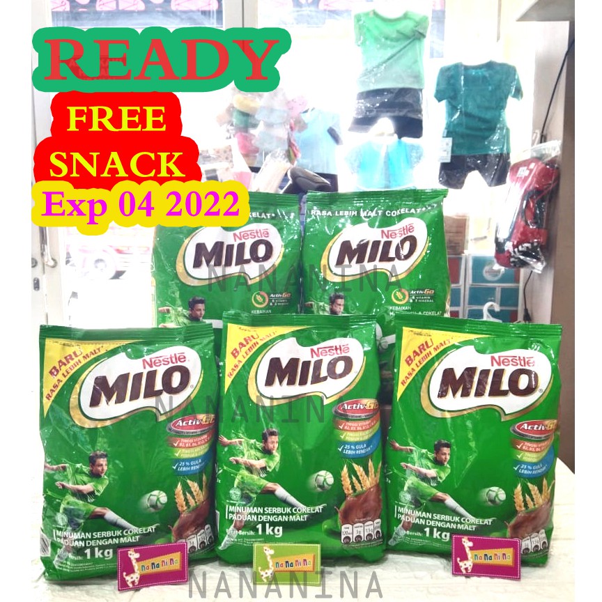 Jual MILO / MILO 1KG / MILO ACTIV / MILO ACTIVE-GO 1KG/ MILO ACTIVE GO ...