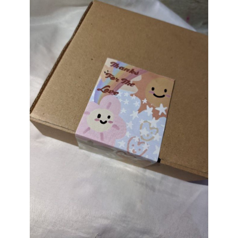 Jual sticker label gift box aesthetic drawing | Shopee Indonesia