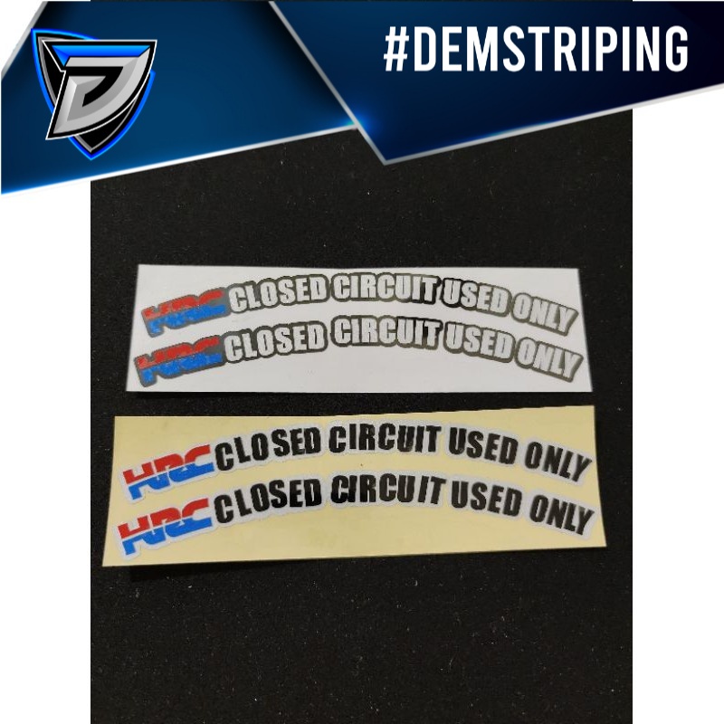 Jual STICKER VELG HRC CUTTING TERLARIS | Shopee Indonesia