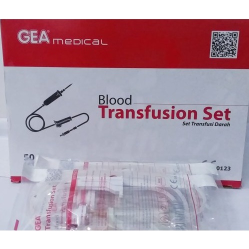 Jual GEA Blood Set / Alat Transfusi Set / Selang Transfusi Darah ...