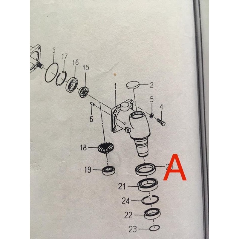 Jual ISEKI Seal Oil Hub / King Pen Roda Depan NT540F | Shopee Indonesia