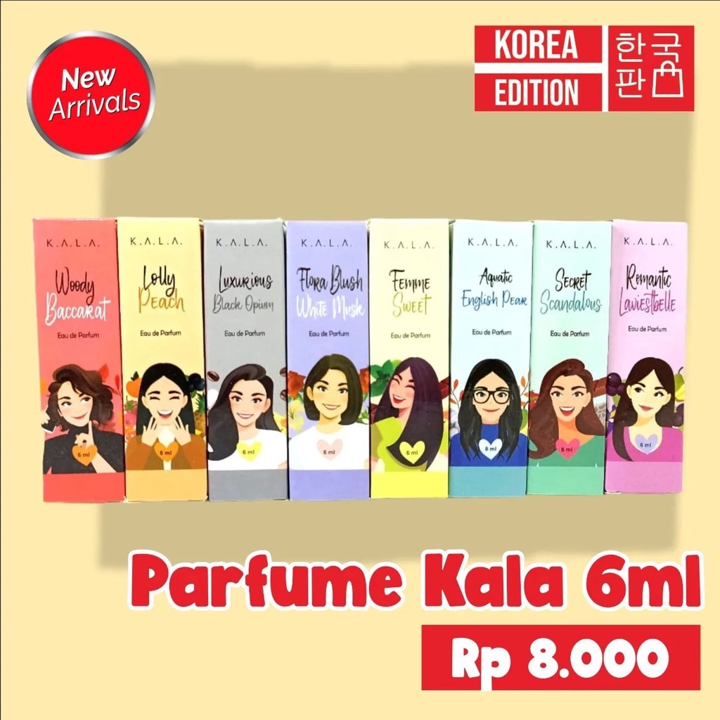 Jual K.A.L.A Parfum Roll On KALA Inspired Eau De Parfum 6ml | Shopee ...