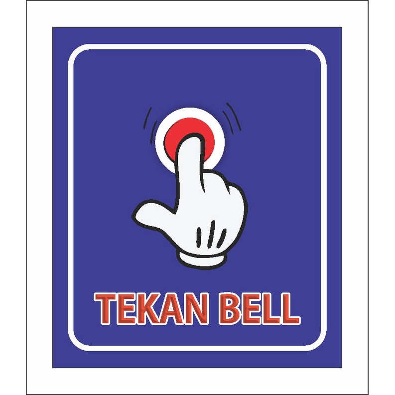 Jual Tekan bell / Akrilik Tanda Bell | Shopee Indonesia