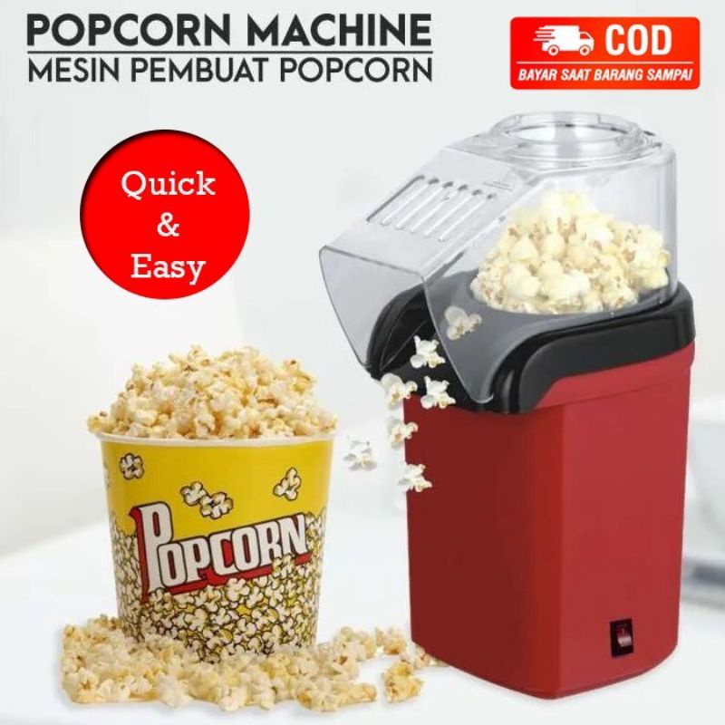 Jual mesin alat pembuat popcorn - popcorn maker mini | Shopee Indonesia
