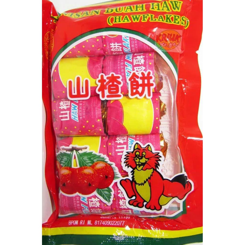 Jual Permen Permen /Manisan Sanca / Haw Flakes Kecil 100gr | Shopee ...