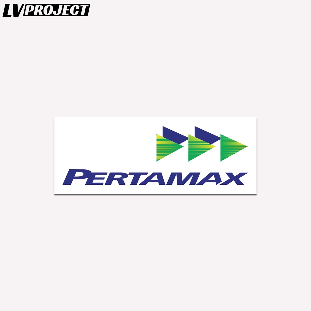 Jual Stiker Pertamax Vinyl Laminasi Glossy 8cm Sticker Pertamax Motor ...