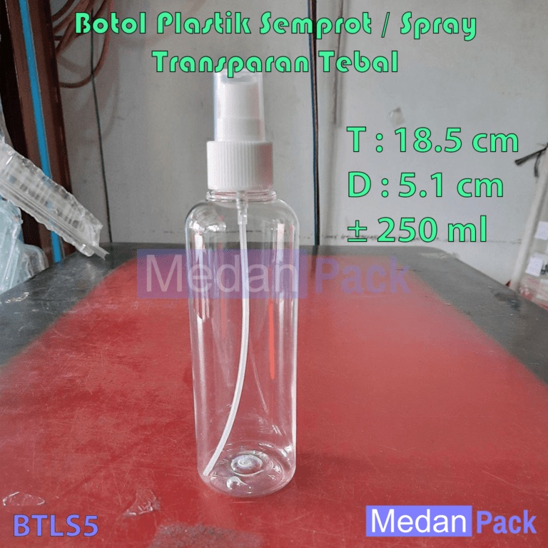Jual Botol Plastik Semprot Spray Transparan Tebal SP 250 ml | Shopee Indonesia