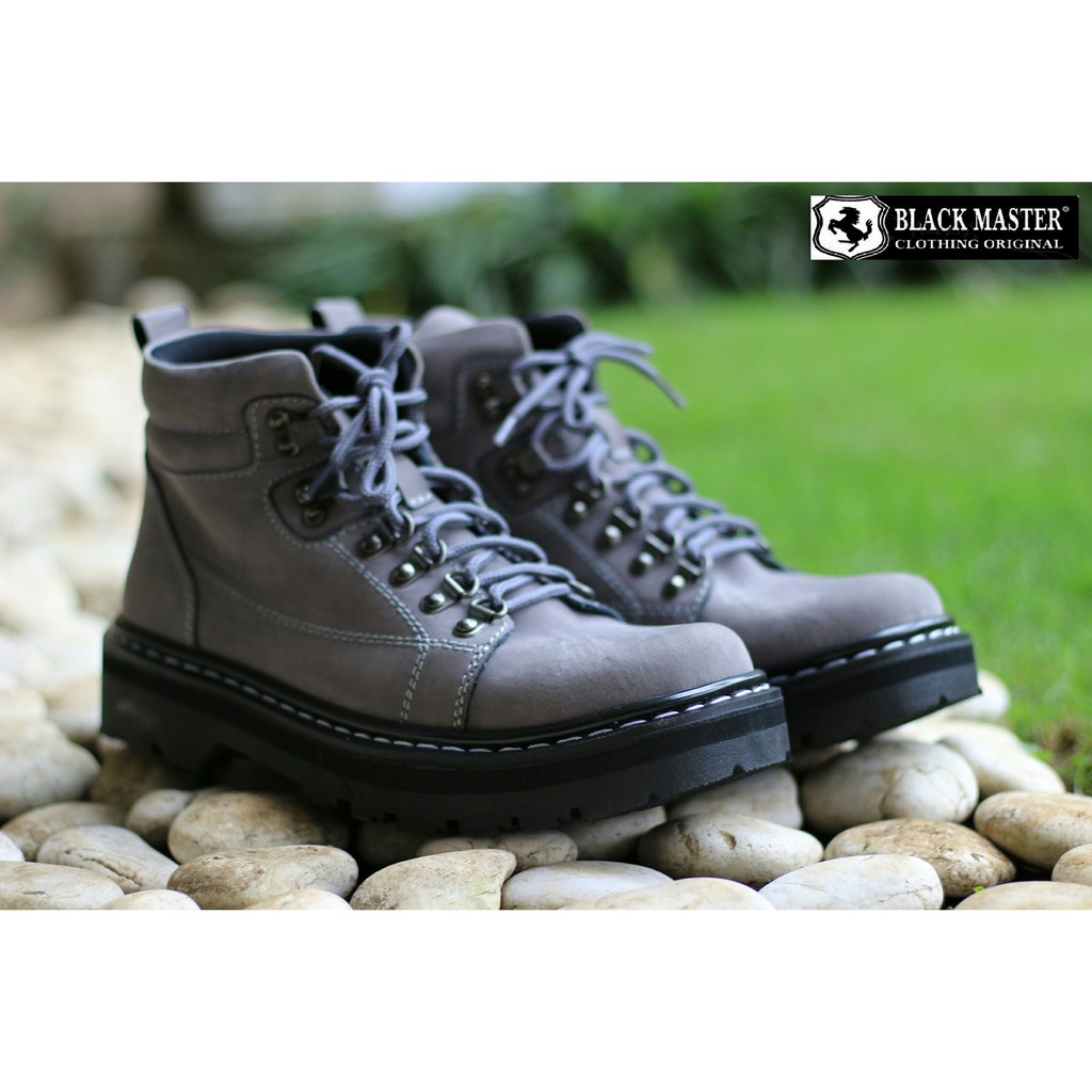 Jual BLACK MASTER Sepatu Boots Rockers Ppria Hardrock Original Sepatu ...