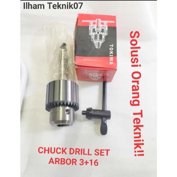 Jual CHUCK DRILL SET ARBOR PENJEPIT MATA BOR RUMAH MATA BOR CATOK BOR ALAT BUBUT | Shopee Indonesia