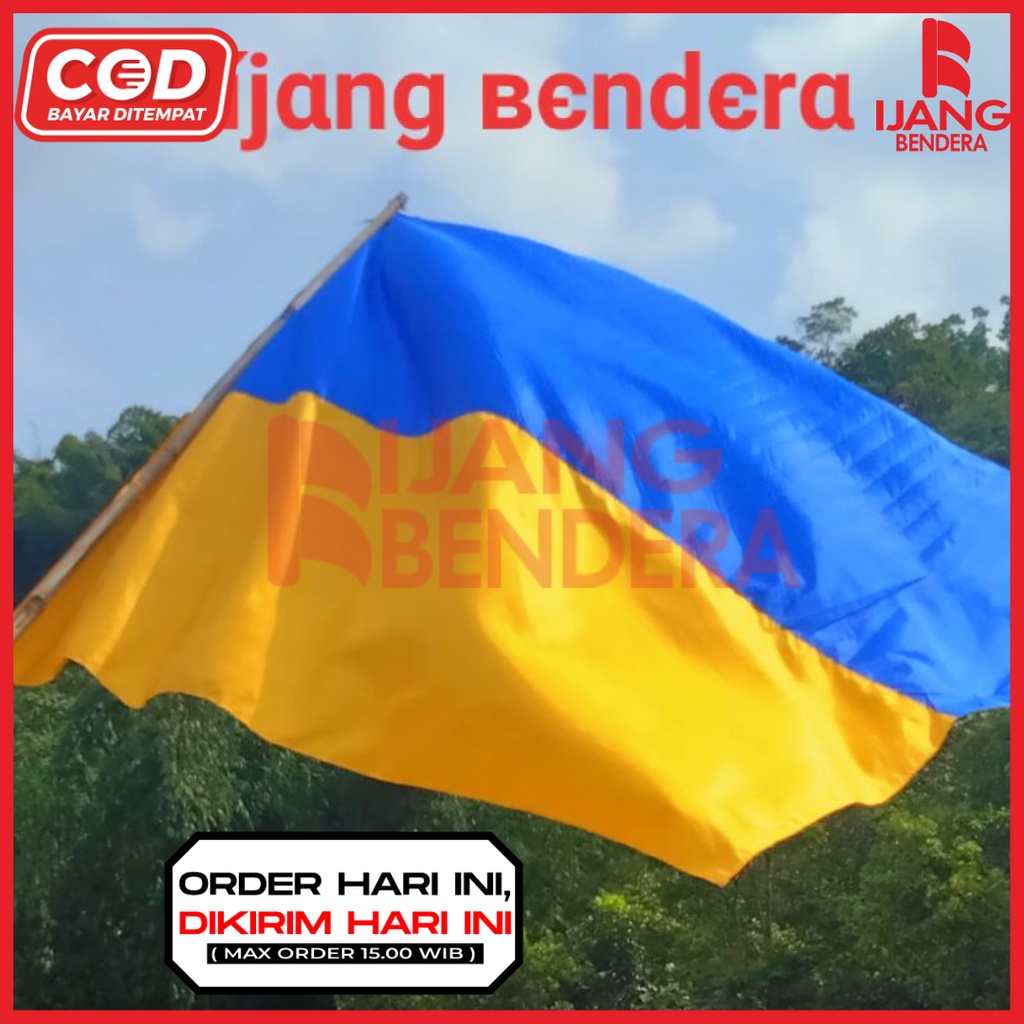 Jual BENDERA UKRAINA 115X75CM | Shopee Indonesia