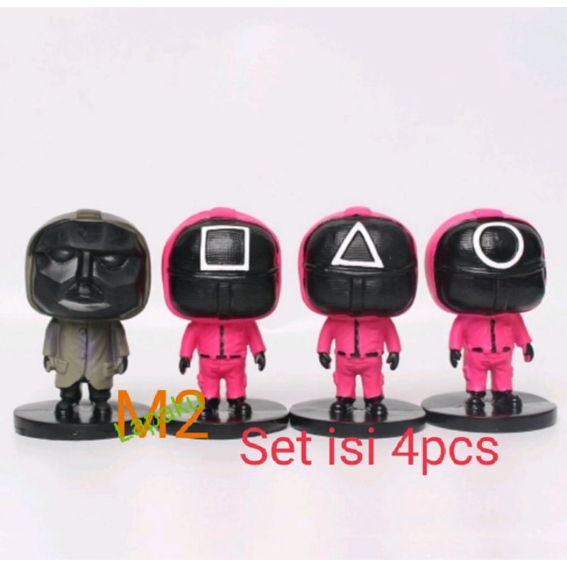 Jual Figure SQUID GAME Set isi 4pcs | Shopee Indonesia