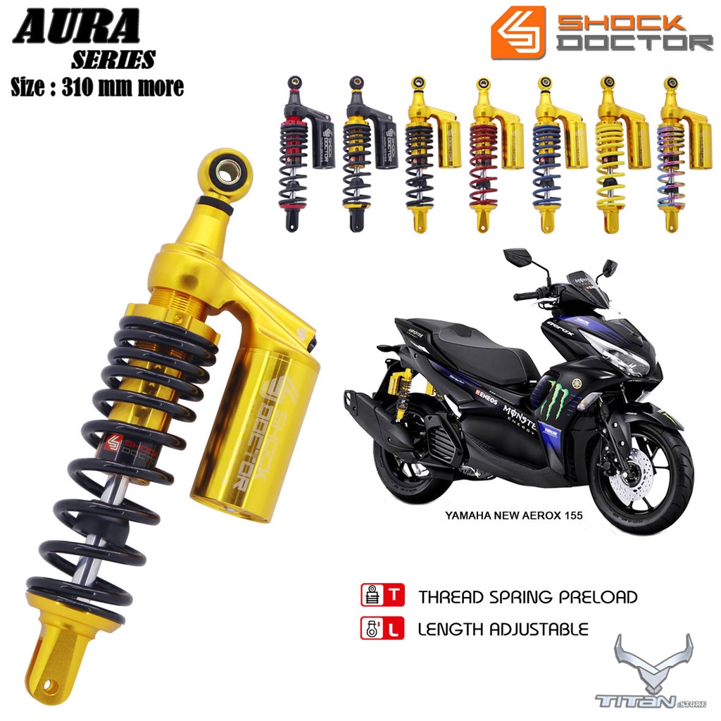Jual Shockbreaker Tabung Yamaha Aerox 155/New aerox 155/New Aerox Conected - SHOCK DOCTOR ...