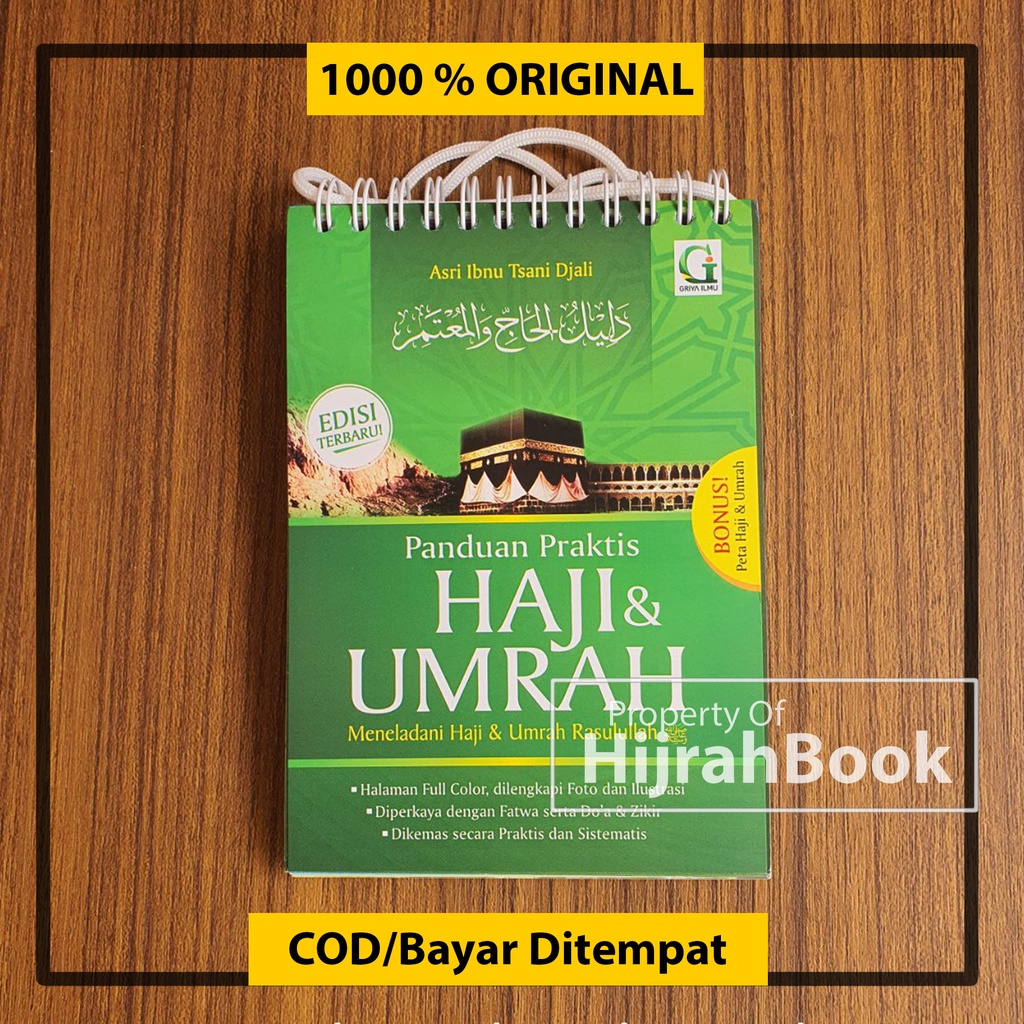 Jual Buku Islam Panduan Haji dan Umrah Buku Islami Panduan Praktis Haji ...