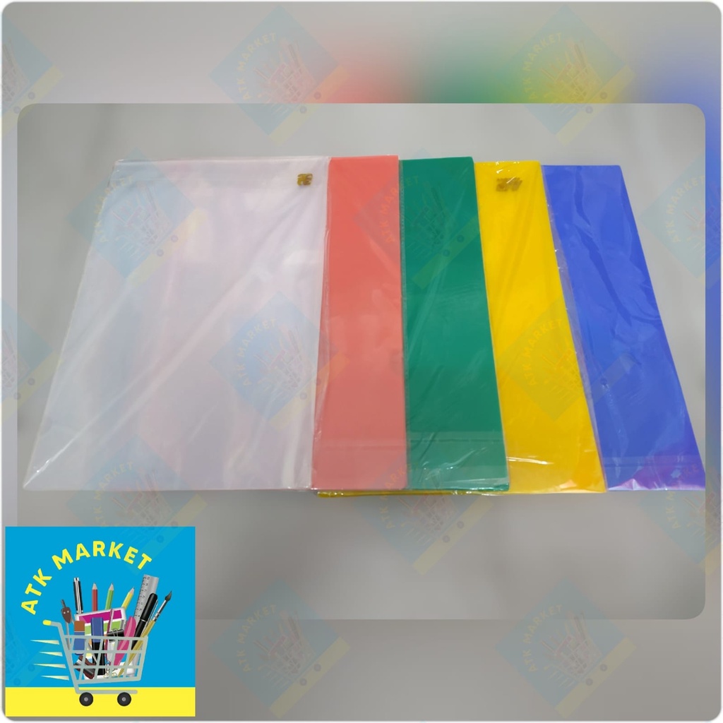 Jual Map L Folio F4/ Clear Sleeves Folio F4/ Map plastik L Folio F4 ...
