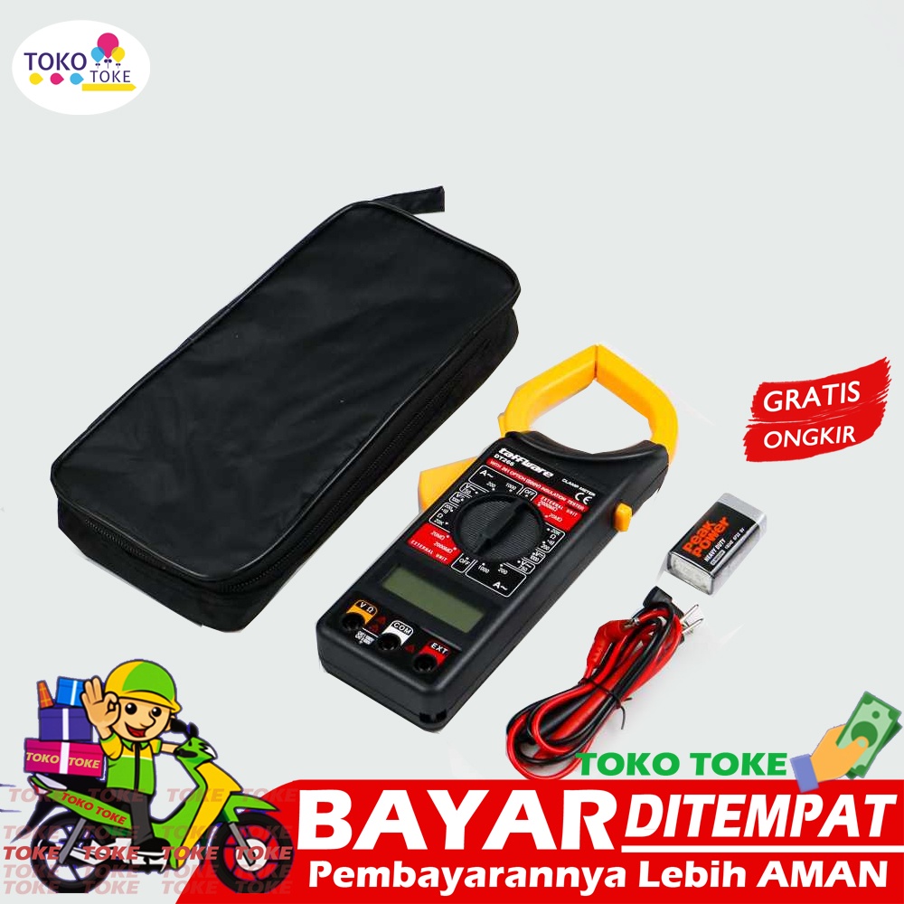 Jual Digital Clamp Multimeter Teng Ampere Digital Clamp Multi Meter ...