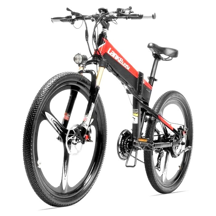 Jual Sepeda Lipat Listrik Lankeleisi XT 600 | Shopee Indonesia