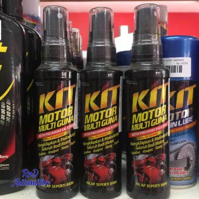 Jual KIT Motor Multiguna Pump 100 ML Pengkilap Body Motor Spray ...