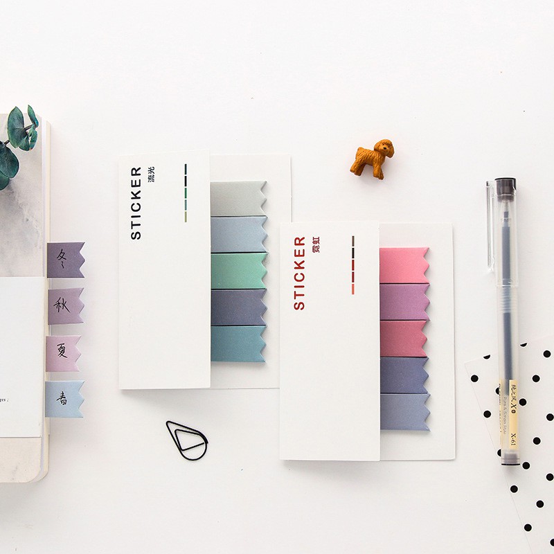 Jual Ribbon Label Stick Marker Post-its / Penanda Dokumen Dan Memo ...