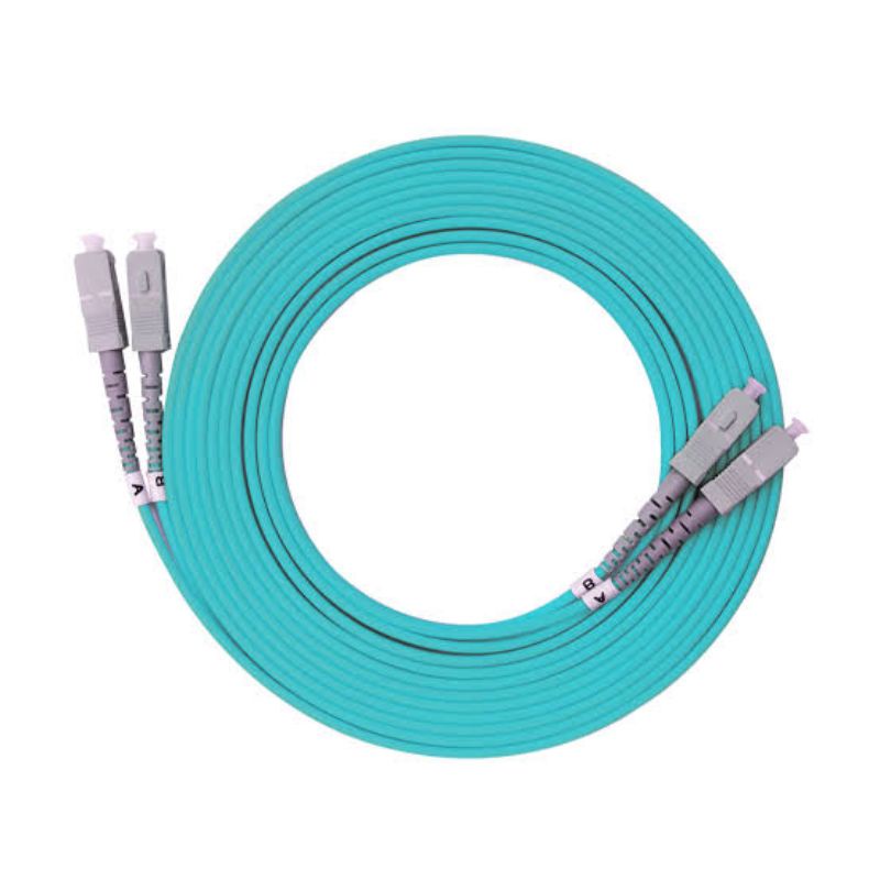 Jual 3m Patchcord SC - SC Multimode OM3 Patch Cord Fiber Optic Core ...