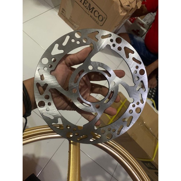 Jual piringan Disc cakram coak herex style lubang 4 ukuran 220mm dan ...