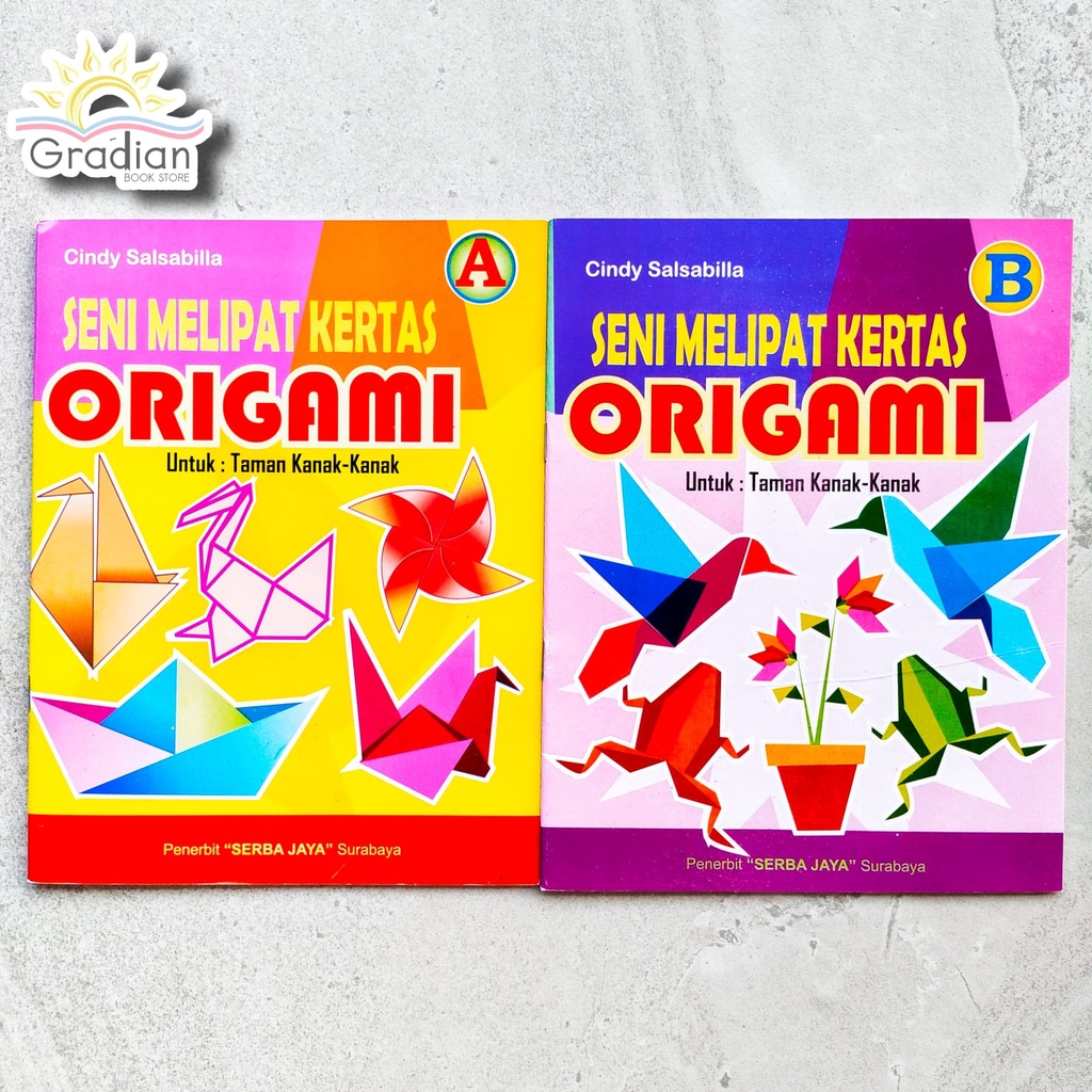 Jual BUKU SENI MELIPAT KERTAS ORIGAMI | Shopee Indonesia