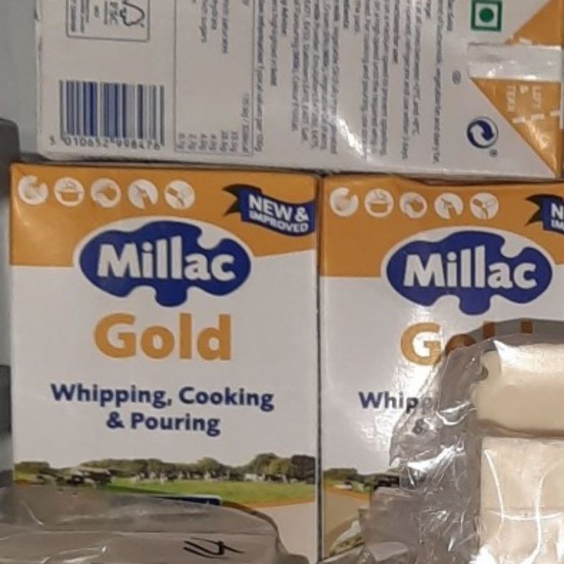 Jual millac gold whipping cream 1 liter | Shopee Indonesia