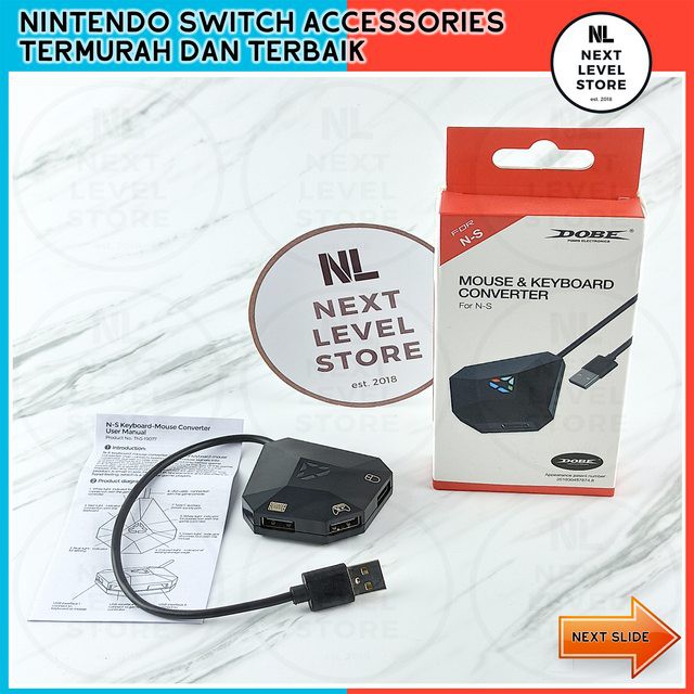 Jual DOBE TNS-19077 Converter Keyboard Mouse Switch PS3 PS4 ORIGINAL ...