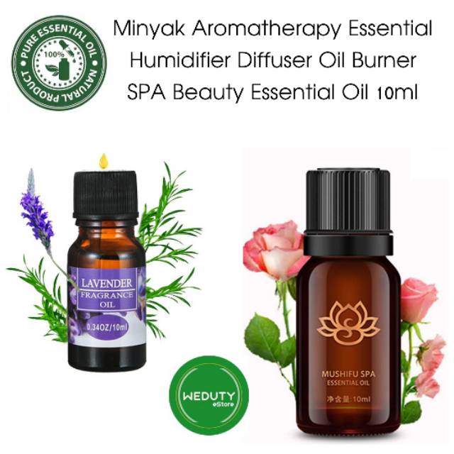 Jual MINYAK AROMATHERAPY ESSENTIAL OIL 10ML PER BOTOL FOR HUMIDIFIER ...