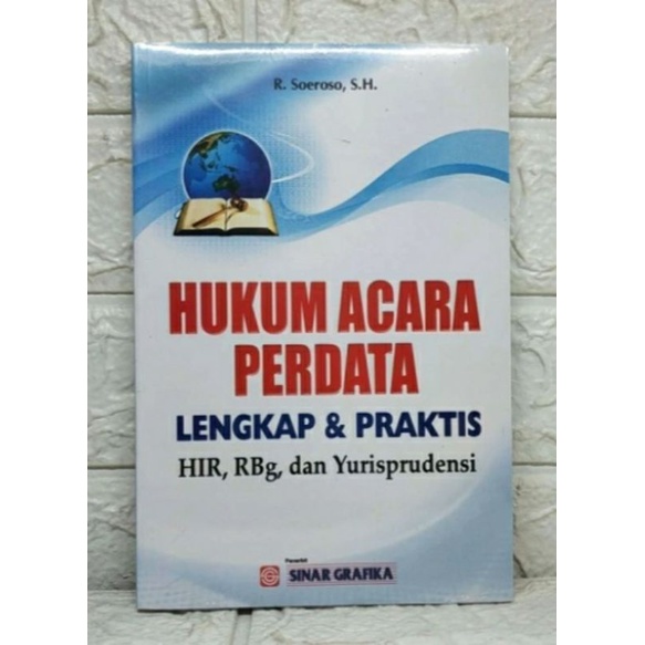 Jual BUKU HUKUM ACARA PERDATA LENGKAP & PRAKTIS HIR, RBg dan Yurisprudensi | Shopee Indonesia