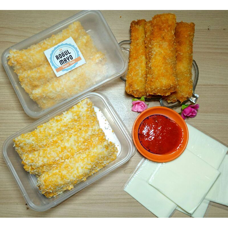 Jual PO - ROTI GULUNG MAYO FROZEN FOOD (isi telur, sosis, keju slice ...