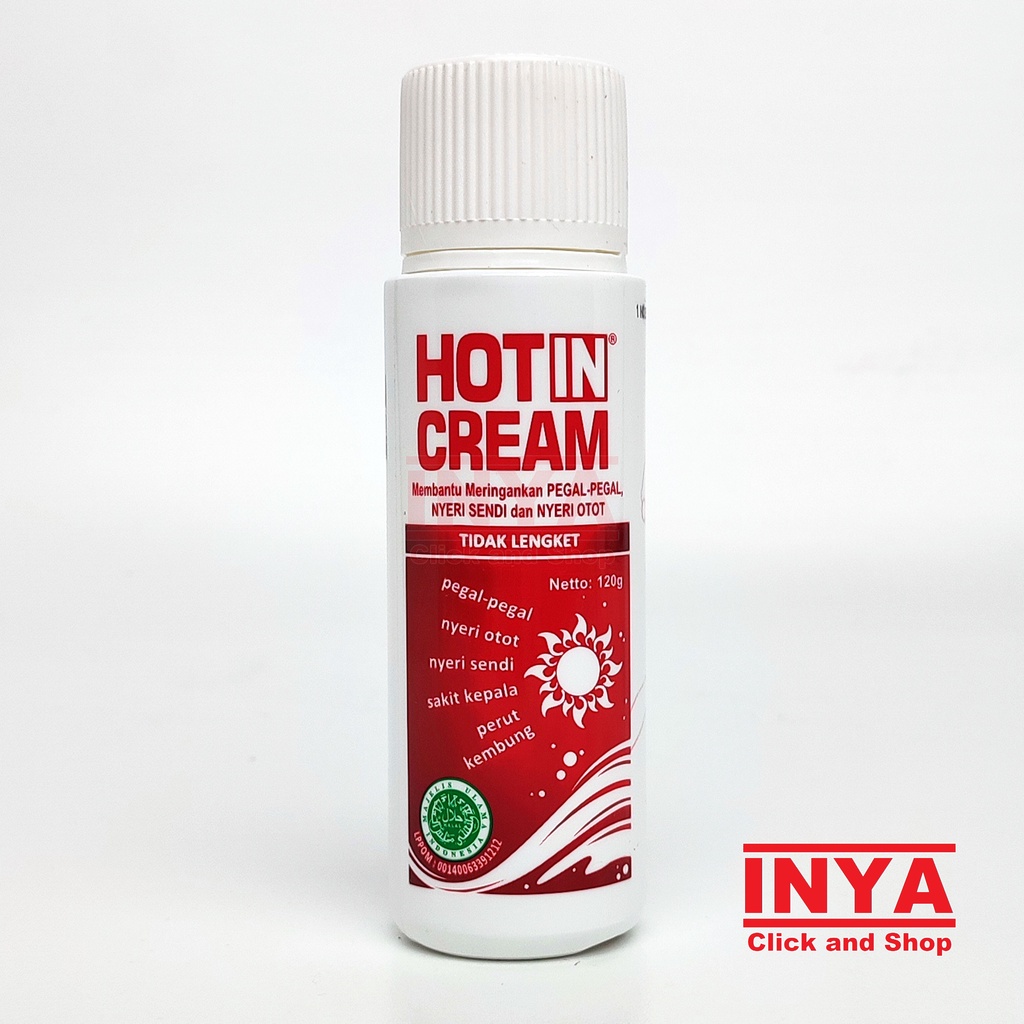 Jual HOT IN CREAM 120gr - Krim Pereda Nyeri Otot | Shopee Indonesia