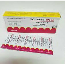 Jual Folavit 400mcg strip | Shopee Indonesia