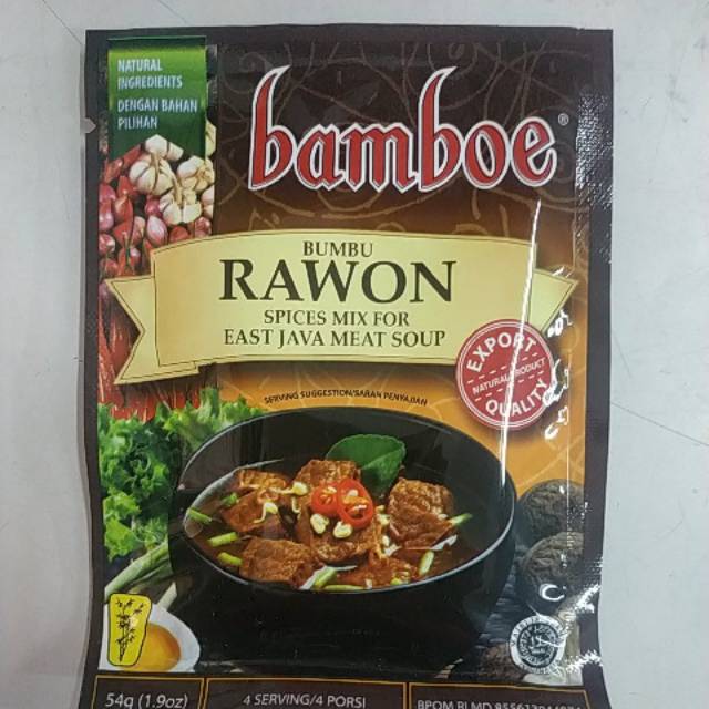 Jual Bamboe rawon 54 g | Shopee Indonesia