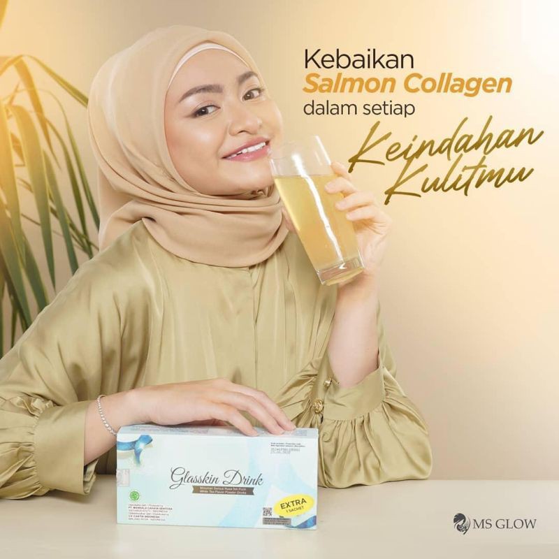 Jual GLASKIN DRINK MS GLOW original | Shopee Indonesia