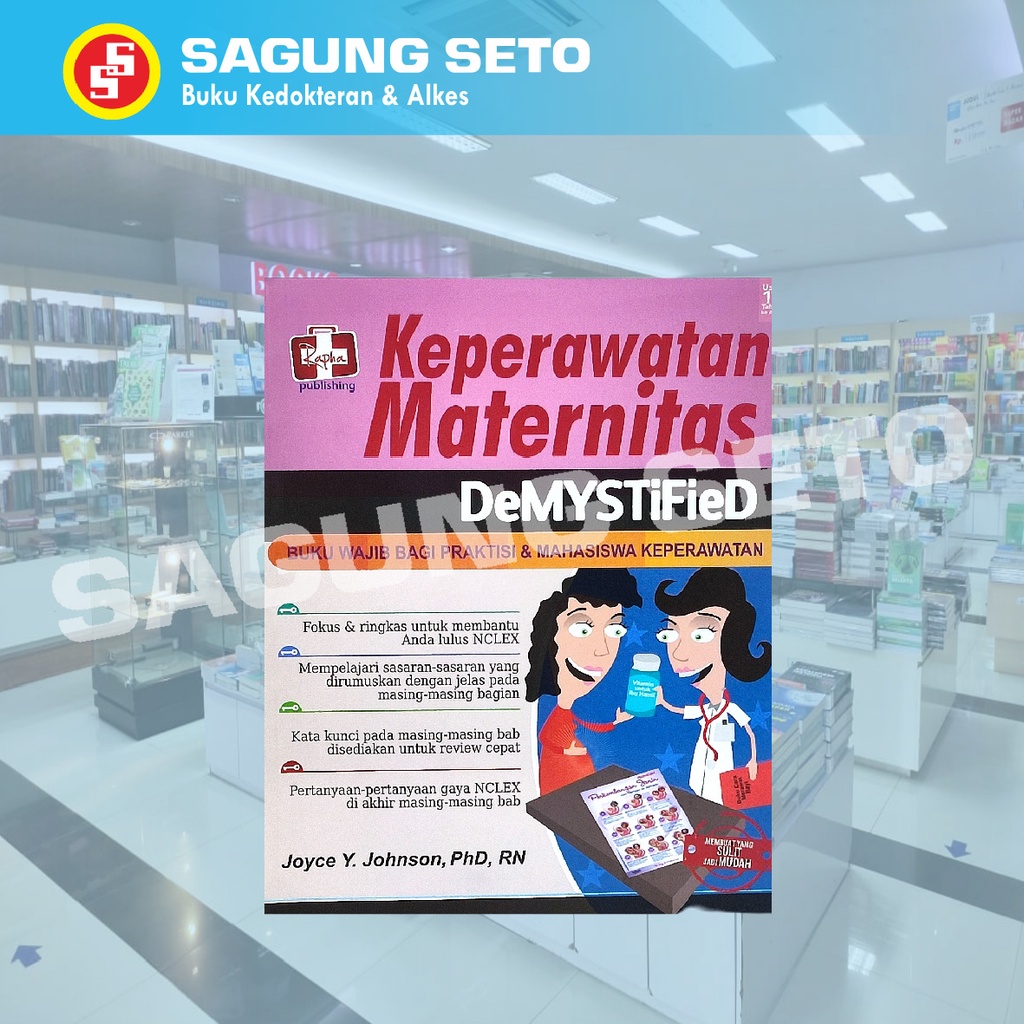 Jual BUKU KEPERAWATAN MATERNITAS DEMYSTIFIED BUKU WAJIB BAGI PRAKTISI-JOYCE | Shopee Indonesia