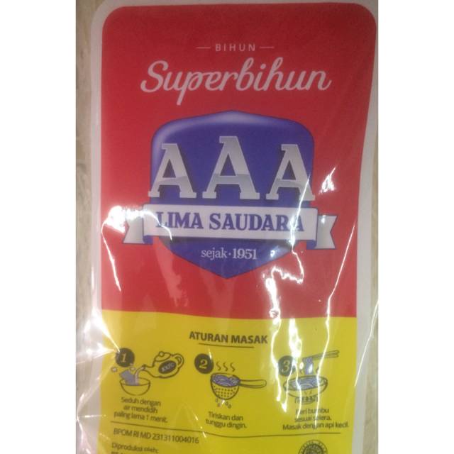 Jual Bihun AAA 450 gram | Shopee Indonesia