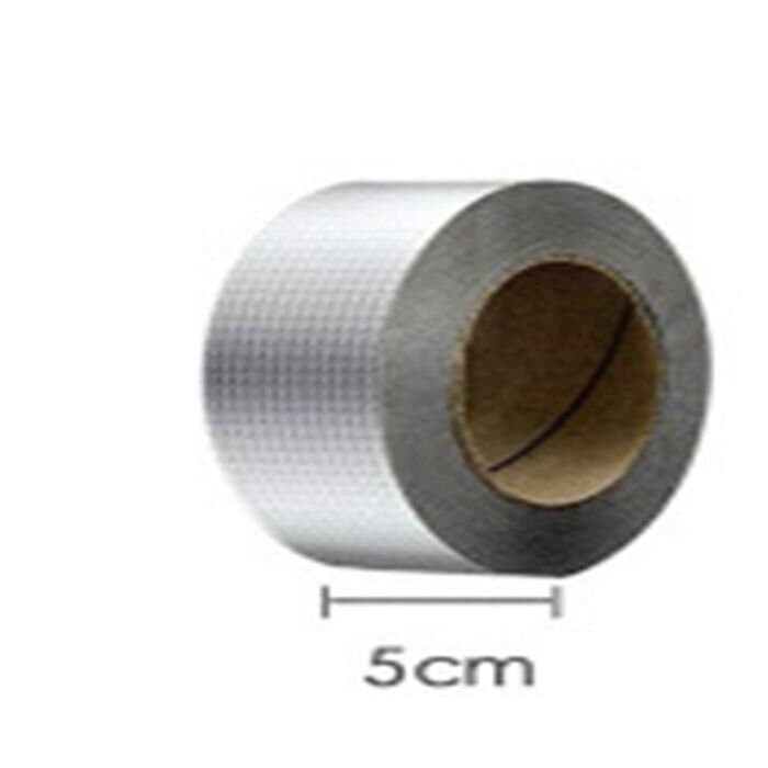 Jual Lakban Anti Bocor Aluminium Foil Tape Tahan Panas Waterproff-5cm x 5m | Shopee Indonesia