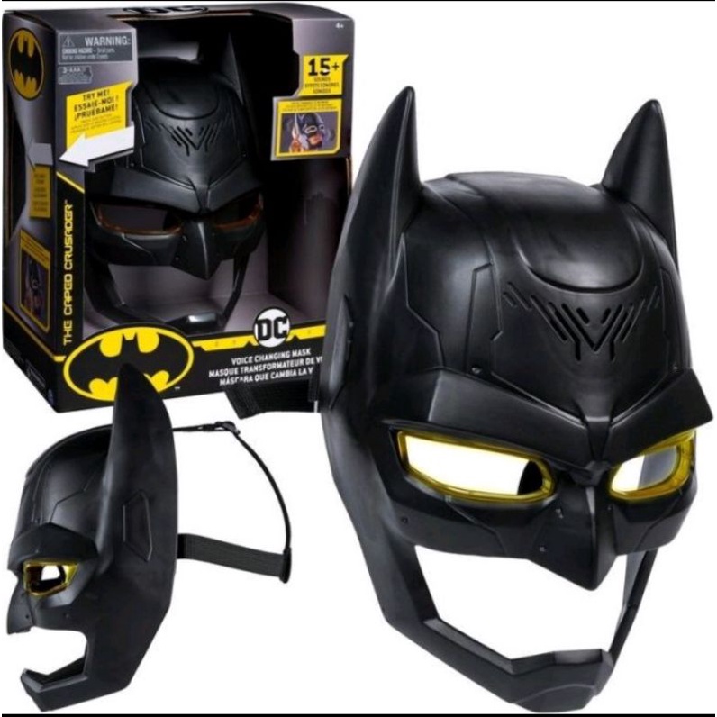 Jual DC BATMAN VOICE CHANGING MASK SPIN MASTER | Shopee Indonesia