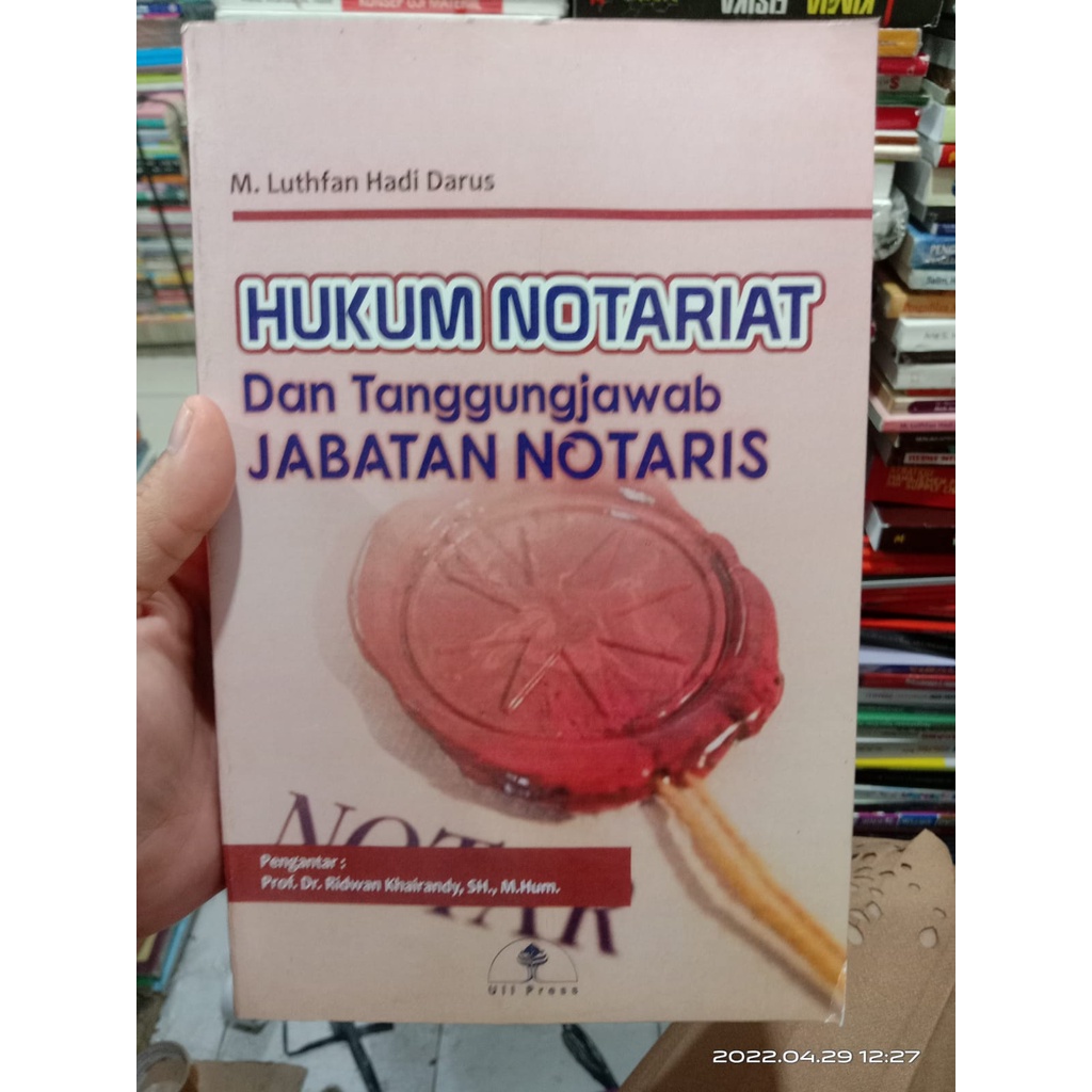 Jual HUKUM NOTARIAT DAN TANGGUNGJAWAB JABATAN NOTARIS | Shopee Indonesia