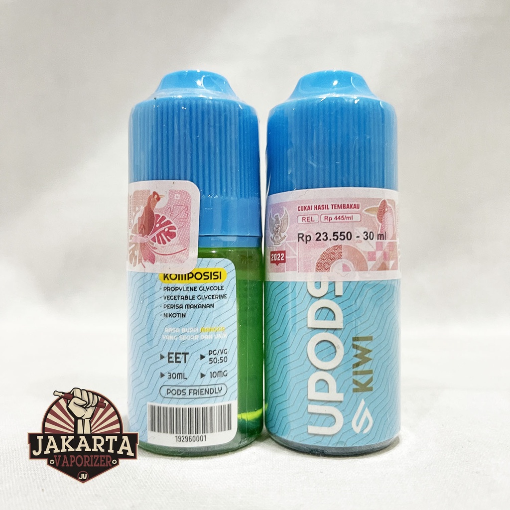Jual [SALT] UPODS KIWI FREEZE 30ML 12MG BY UPODS JUICE CARTEL LIQUID ...