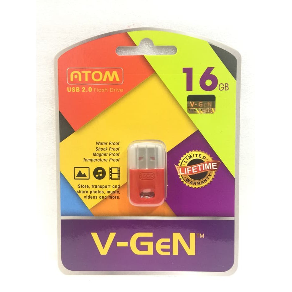 Jual Flashdisk Vgen 16gb Atom | Shopee Indonesia