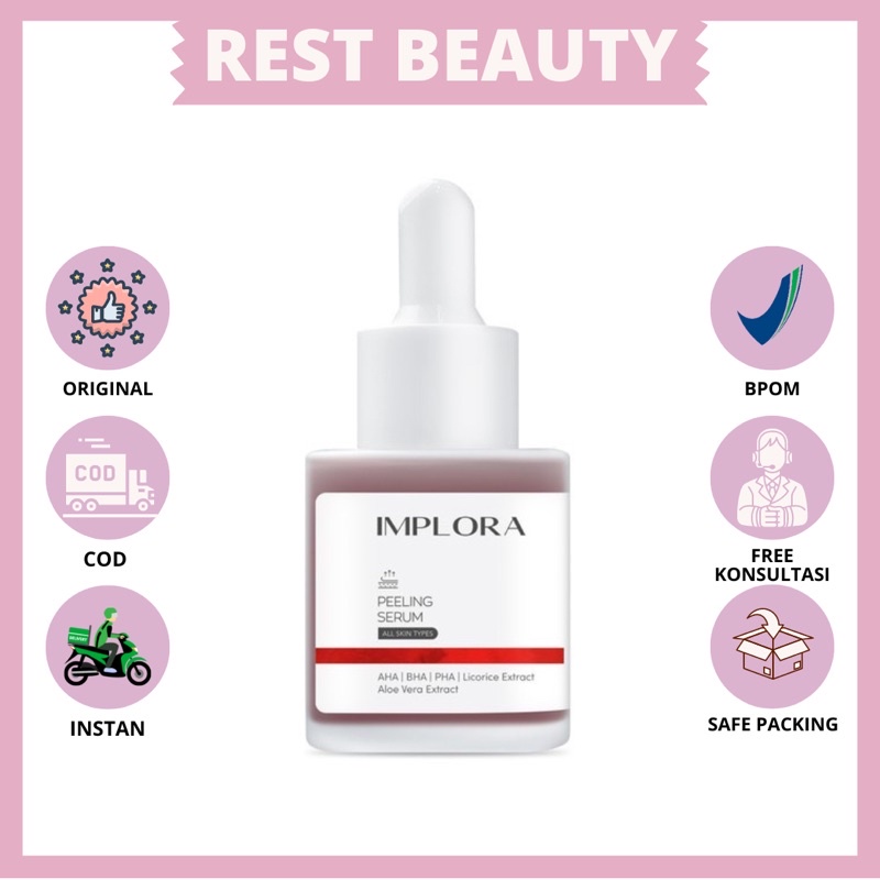 Jual IMPLORA - Implora Peeling Serum 20ml | Shopee Indonesia