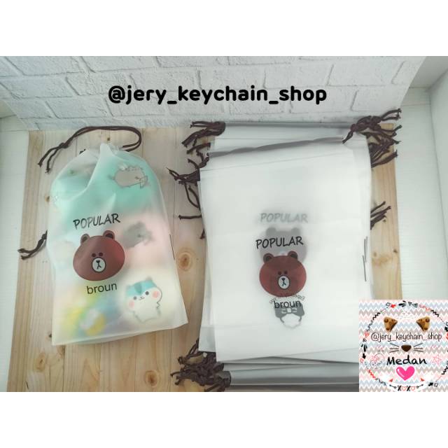 Jual Pouch serbaguna Brown ( Sedang ) | Shopee Indonesia