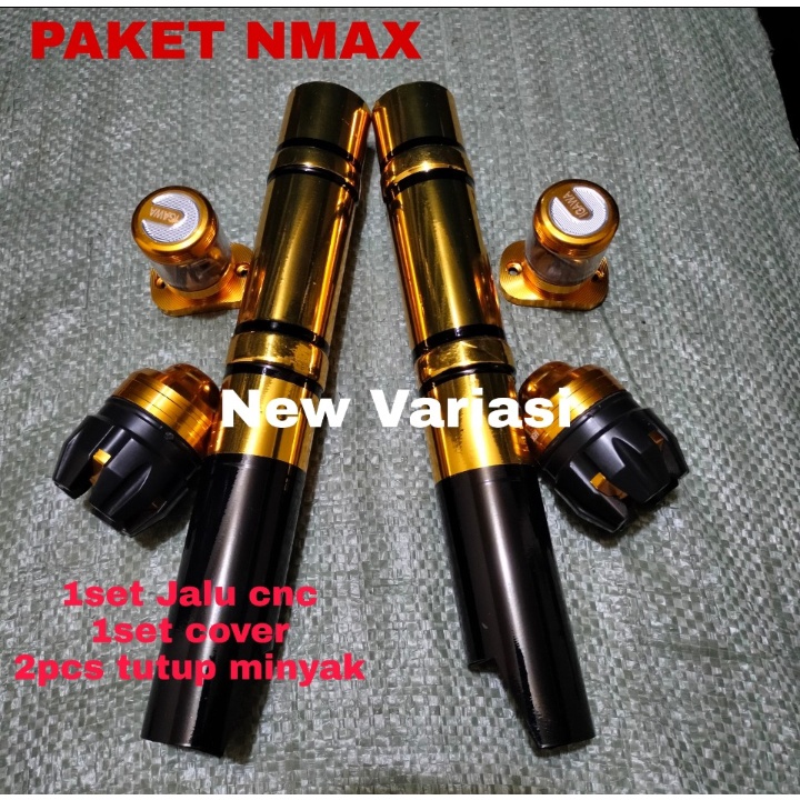 Jual Cover Tabung Bottom Shock Depan NMAX OLD DAN NEW PLUS JALU PLUS 2 ...