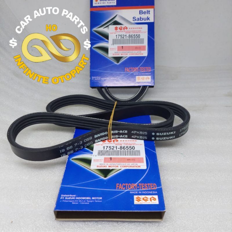 Jual VAN FAN BELT TALI KIPAS SUZUKI FUTURA INJEKSI APV 4PK 815 ORI GARANSI | Shopee Indonesia