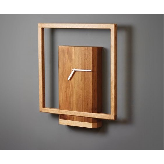 Jual Jam Dinding Kayu Jati Modern Minimalis | Shopee Indonesia